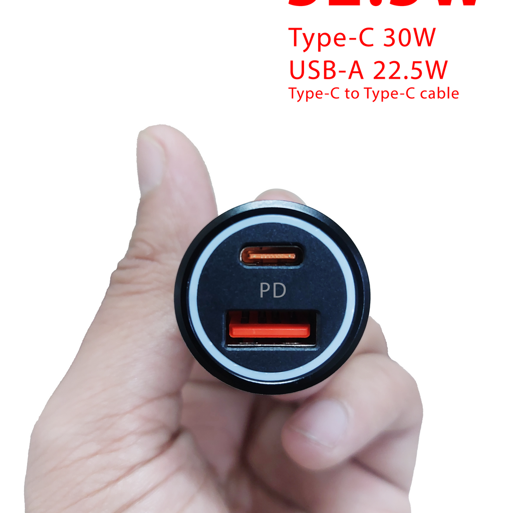 ProOne PCG30 USB-A+TYPE-C CAR CHARGER