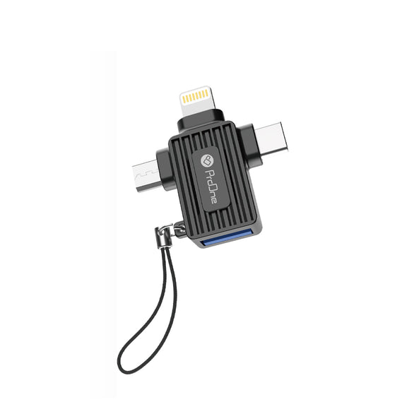 ProOne PCO10 3in1 Micro+Lightning +Type-C USB Adapter