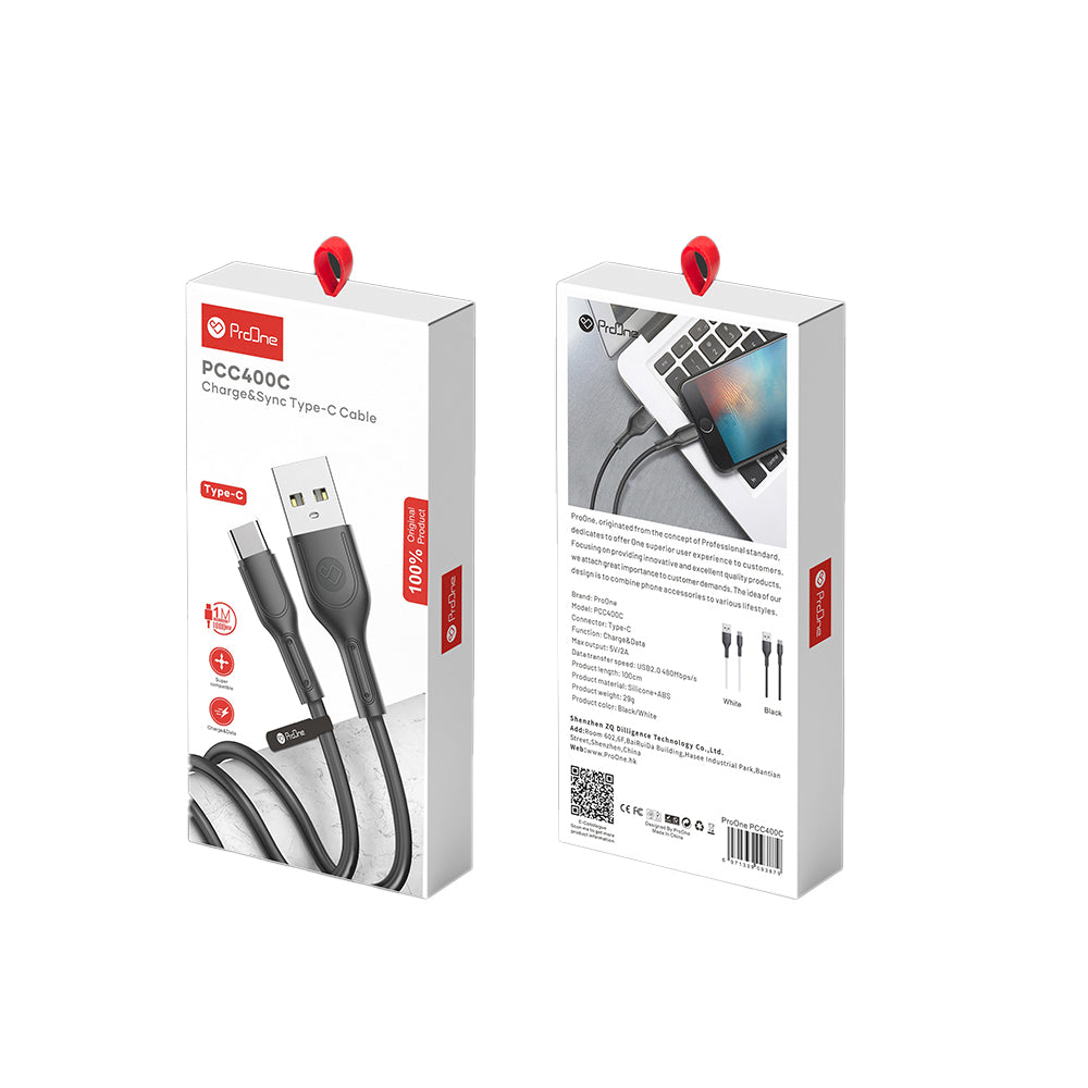 ProOne PCC400C Caharger and Type-C Cable